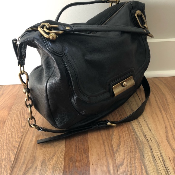 Coach | Bags | Coach Kristin Special Edition Black Leather Purse | Poshmark